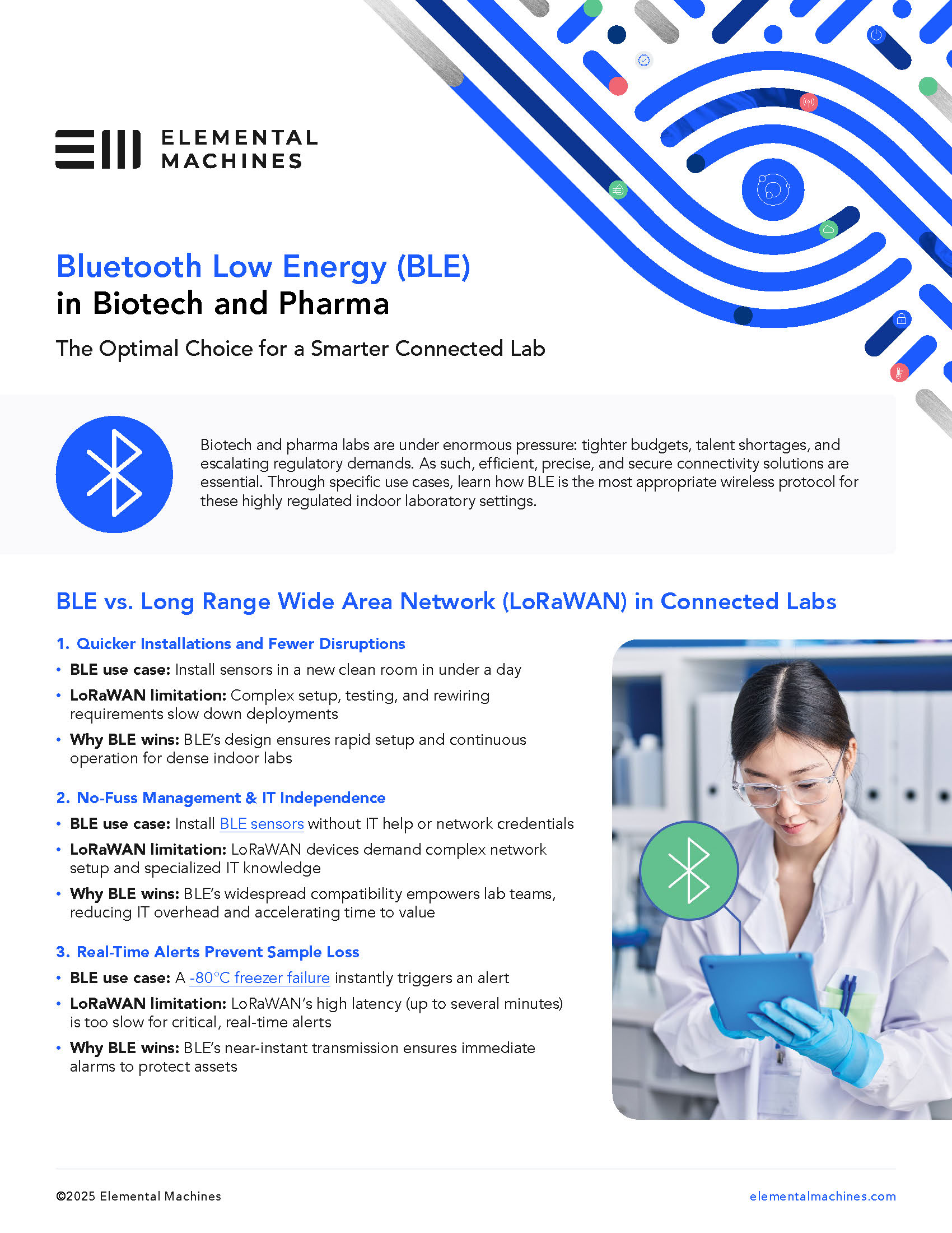 Why BLE Is the Right Choice for Connected Biotech and Pharma Labs ...